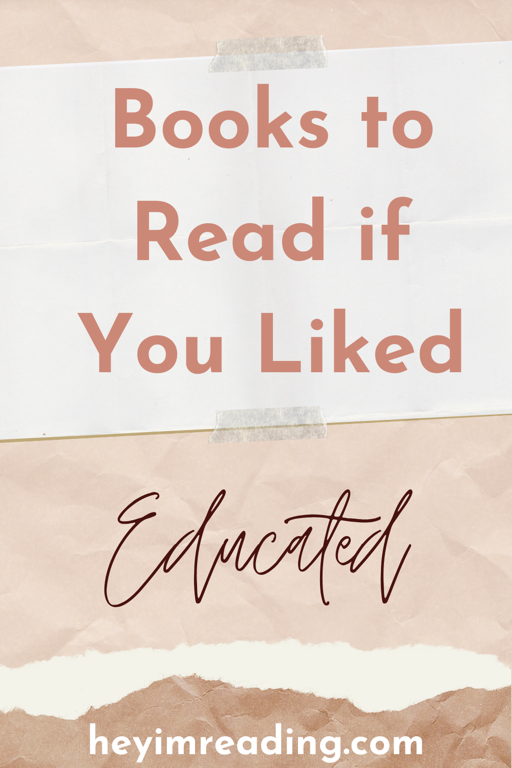 These are some of the best books to read if you liked Educated. These ...